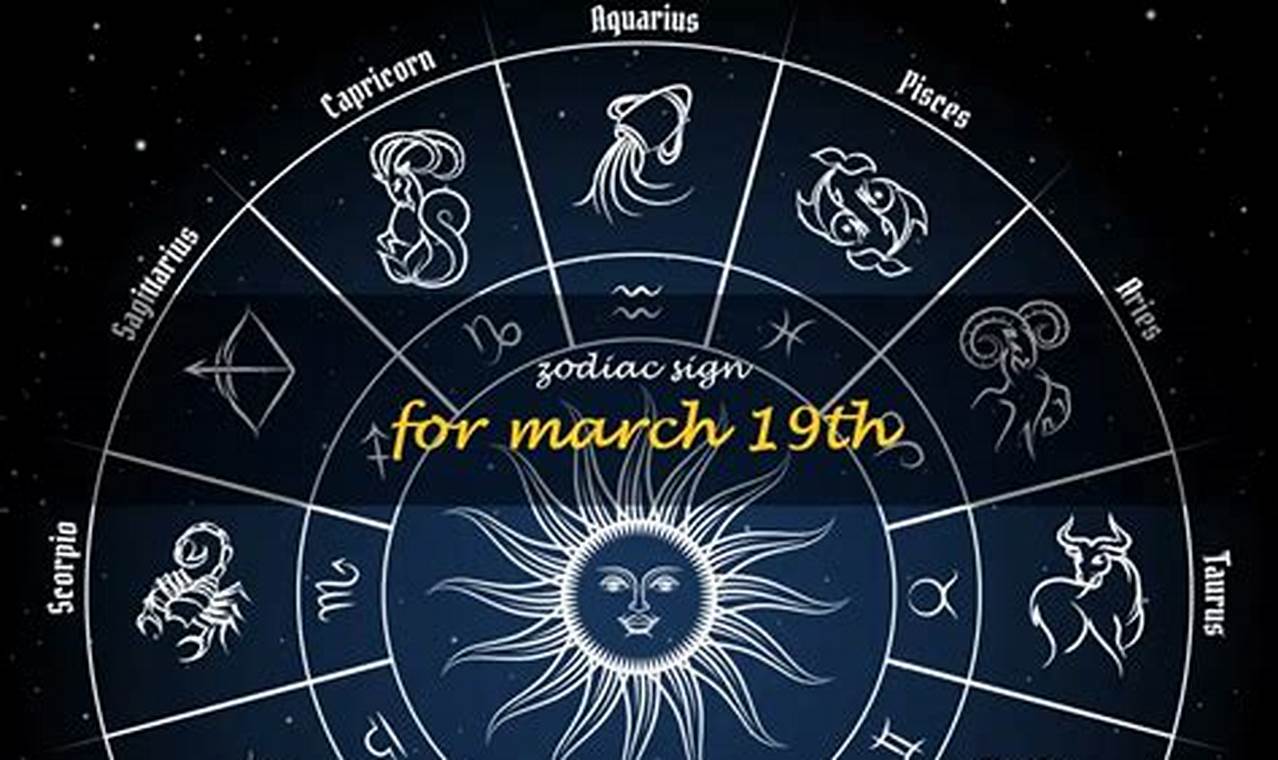 Born March 19th? Your Astrological Sign & More