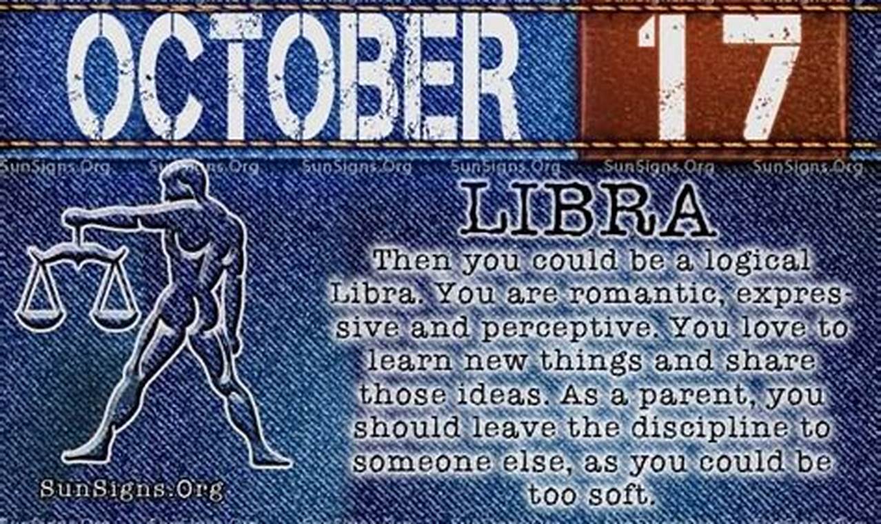 October 17 Zodiac: Personality Traits & More